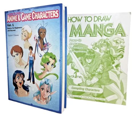 How To Draw Manga Compiling Characters Anime And Game Beginner Drawing