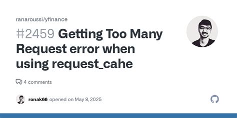 Getting Too Many Request Error When Using Requestcahe · Issue 2459