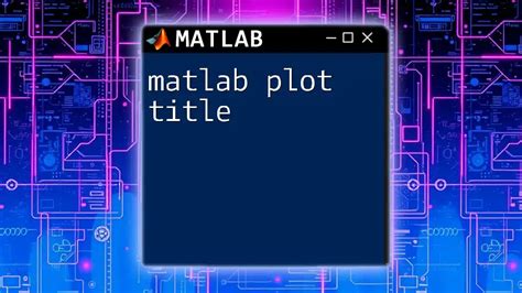 Mastering Matlab Plot Markers For Stunning Visuals