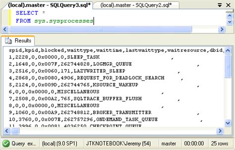 Comma Delimited Result Sets In SQL Server 2005 Management Studio