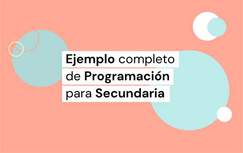 Ejemplo Programación Didáctica Oposiciones Secundaria 2026 Tu Programación Didáctica