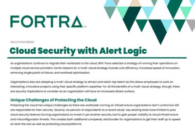 MDR For Cloud Security Alert Logic