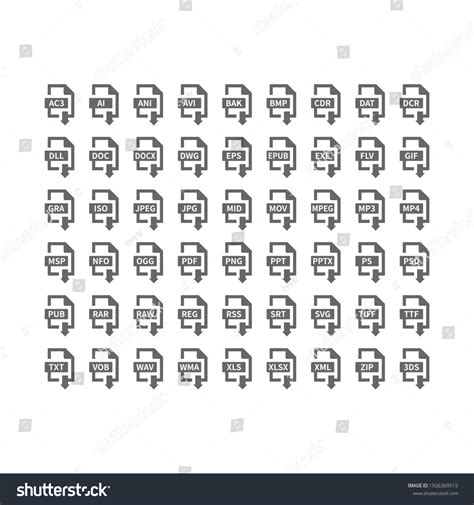 File Type Download Vector Icons File Vector Có Sẵn Miễn Phí Bản Quyền