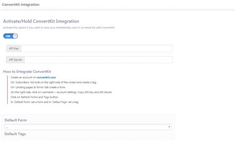 Convertkit Integration Wpindeed Store