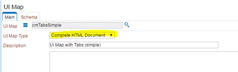 UI Map With Tabs Oracle CC B For Dum Everyone
