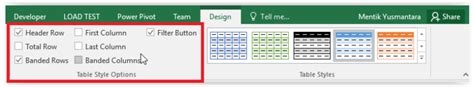 Cara Membuat Tabel Di Excel Dengan Table Tools Dan Contohnya