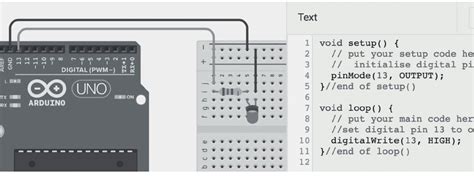 Example Project 1 Arduino Digital Output
