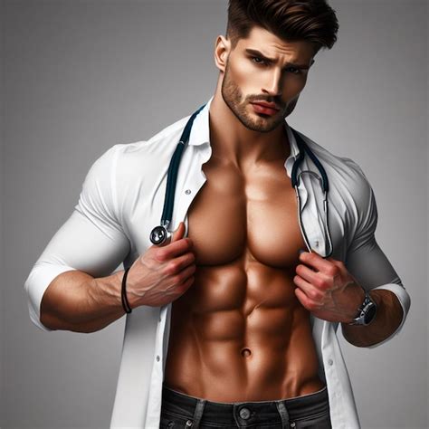 A Handsome Doctor 3 Premium Ai Generated Image