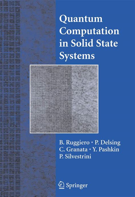 Buy Quantum Computing In Solid State Systems Online At Desertcart India