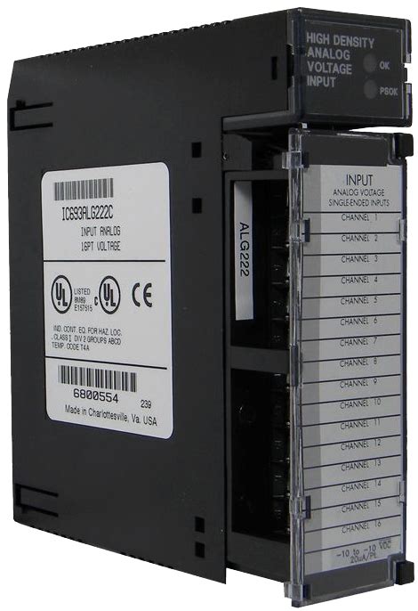 Repair GE Emerson IC ALG Channel Analog Voltage Input Module I O Modules Qualitrol