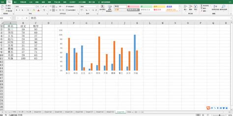 Excel2016怎么样让柱状图表下方显示数据表360新知