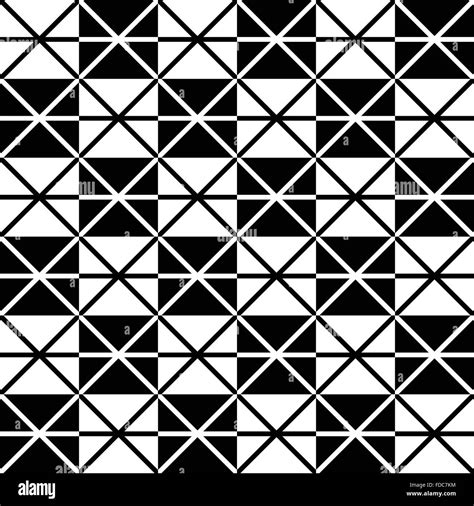 Pattern With X Shapes For Your Design Abstract Monochrome Vector Background Stock Vector Image