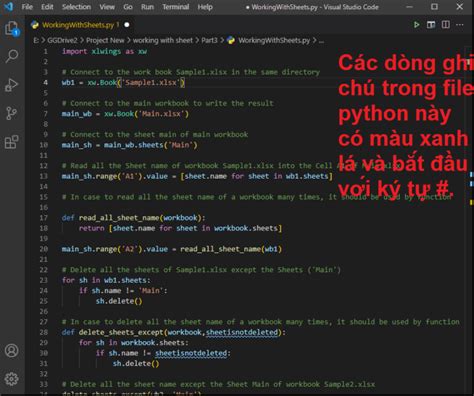 [python 2] chú thích trong python Ý nghĩa và tác dụng trần quốc Đại