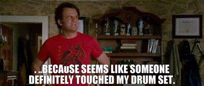 Drum Set Dont Touch It GIF Drum Set Dont Touch It Step Brothers Discover Share GIFs