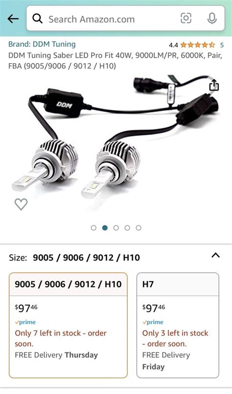 3rd Gen Hid Vs Led Vs Halogen H11 Projector Headlights Page 321 Tacoma World
