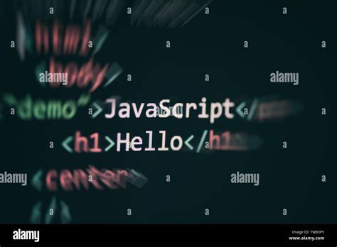 Javascript Code Computer Language Programming Internet Text Editor