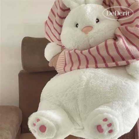 신박한패션템 데데리트 안고자는 보들보들 귀여운 토끼 뚠뚠이 애착 선물용 봉제 인형 60cm 위시버킷