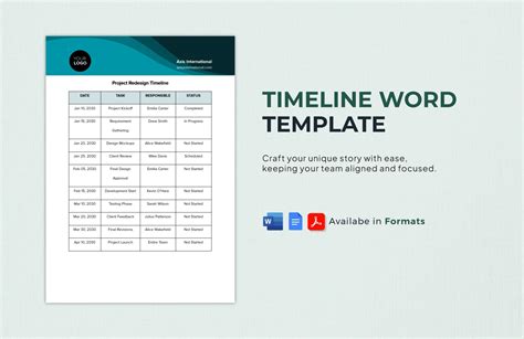 Effective Office 365 Timeline Template