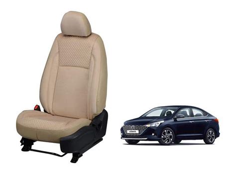 Hyundai Verna 2020 Velvet Series 3d Custom Art Leather Car Seat Covers