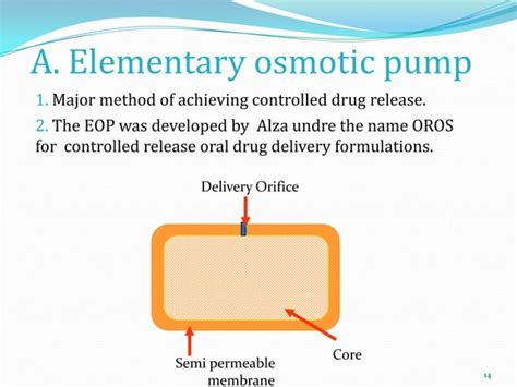 Osmotic Drug Delivery System Pptx Chemistry Science