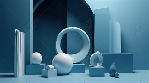 매혹적인 파란색 테마의 추상적 배경으로 3d 제품 디스플레이를 향상하세요 추상적 배경 상하 배경 당신의 배경 이미지 Hd 추상적 상하 당신의 배경 사진 무료