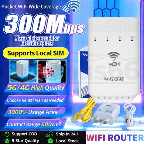 Portable Wifi 4g 5g Lte Cpe 300mbps Mifi Router Hotspot Kad Sim Sokong Telco Malaysia Sesuai