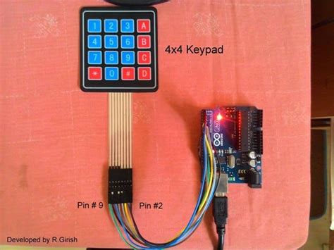 How You Can Interface 44 Keypad With Arduino Making Easy Circuits