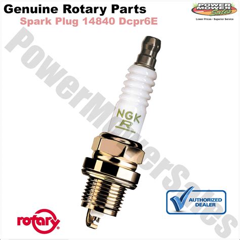 Spark Plug (1) NGK DCPR6E Fits Kohler XT-6 14 132 11-S Champion RA10HC ...