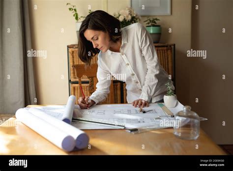 House Plans Drawing Hi Res Stock Photography And Images Alamy