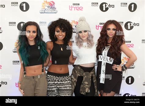 Little Mix Members Perrie Edwards Jesy Nelson Leigh Anne Pinnock And