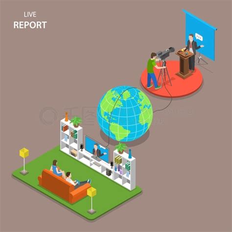 报告免抠元素 实时报告等距平面矢量概念。 素材免费下载 626像素 Ai格式 编号64228246 千图网