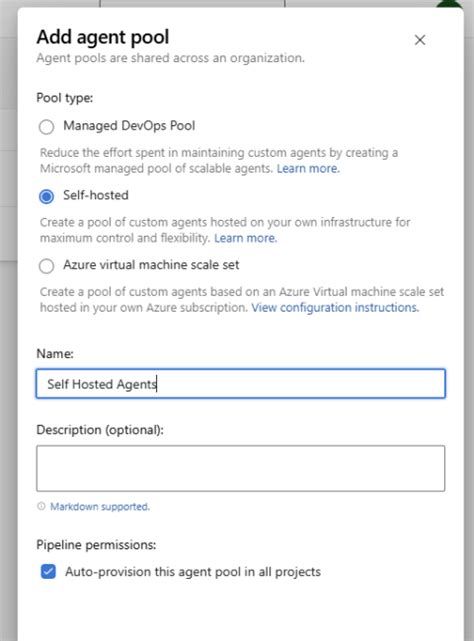 Azure Devops How To Use Self Hosted Agents For Custom Pipelines