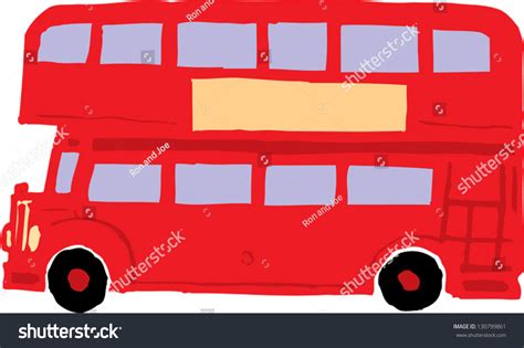 Double Decker Bus Drawing Images Stock Photos Vectors Shutterstock