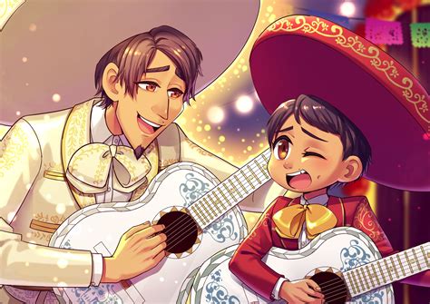 Hector Rivera Miguel Rivera And Hector Rivera Coco Drawn By Elica Dayo Danbooru