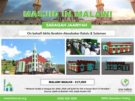 Sadaqah Jariyah On Behalf Akila Ibrahim Aboobaker Kalulu And Suleman Launchgood Launchgood