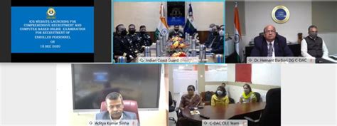 Cdacindia On Linkedin C Dacs Collaboration With Indian Coast Guard