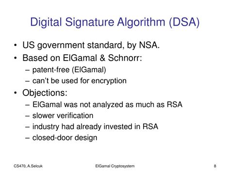 Ppt Elgamal Cryptosystem And Variants Powerpoint Presentation Free