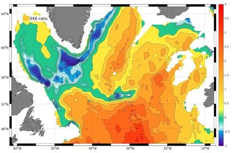 A Surface Eke Derived From The Aviso Geostrophic Surface Flow Which Is