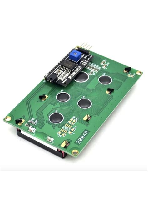 I2c 20x4 Green Yellow Lcd Display Module