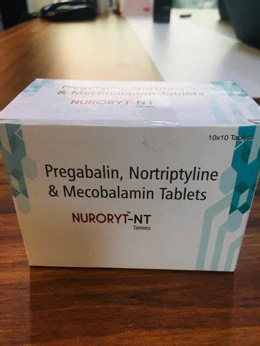 Pregabalin Nortriptyline And Mecobalamin Tablets At Best Price In Ambala
