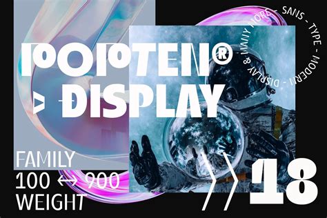 Popten Display Variable Family Fontsera