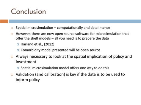 ppt spatial microsimulation a method for small area level estimation
