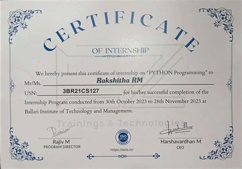 🎓 Im Happy To Share That Ive Successfully Completed An Internship In Python Programming At