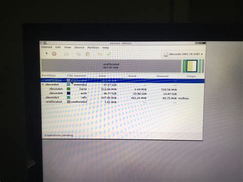 hi i ve deleted my windows partition and now i m trying to expand my