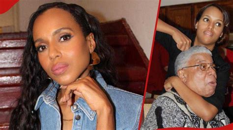 Kerry Washington Discloses Discovering Dad Isnt Biological Father Was
