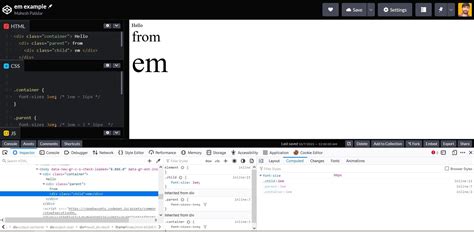 rem and em in css explained hackernoon
