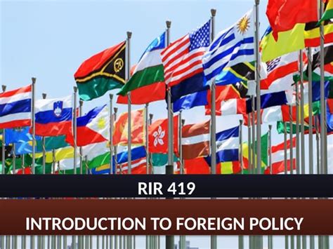 Intro To Global Foreign Policy Wk 1pptx