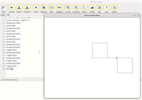 Lycée Faire Un Carré En Python Restez Curieux