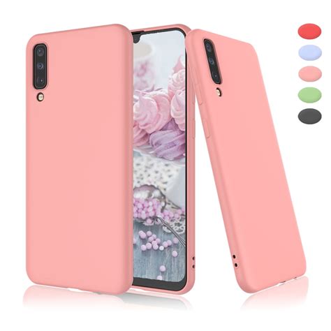 Samsung Galaxy A50 Case 2019 Takfox Frosted Anti Slip Liquid Silicone Gel Slim Soft Rubber