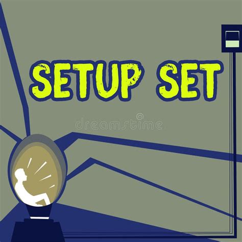 Text Sign Showing Setup Set Business Showcase The Manner Position Or Direction In Which
